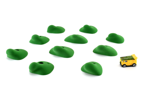 Kilter EU - Peter Juhl Flo XS Set 1 - Smooth Horn Feet | green | KXPJ006-green